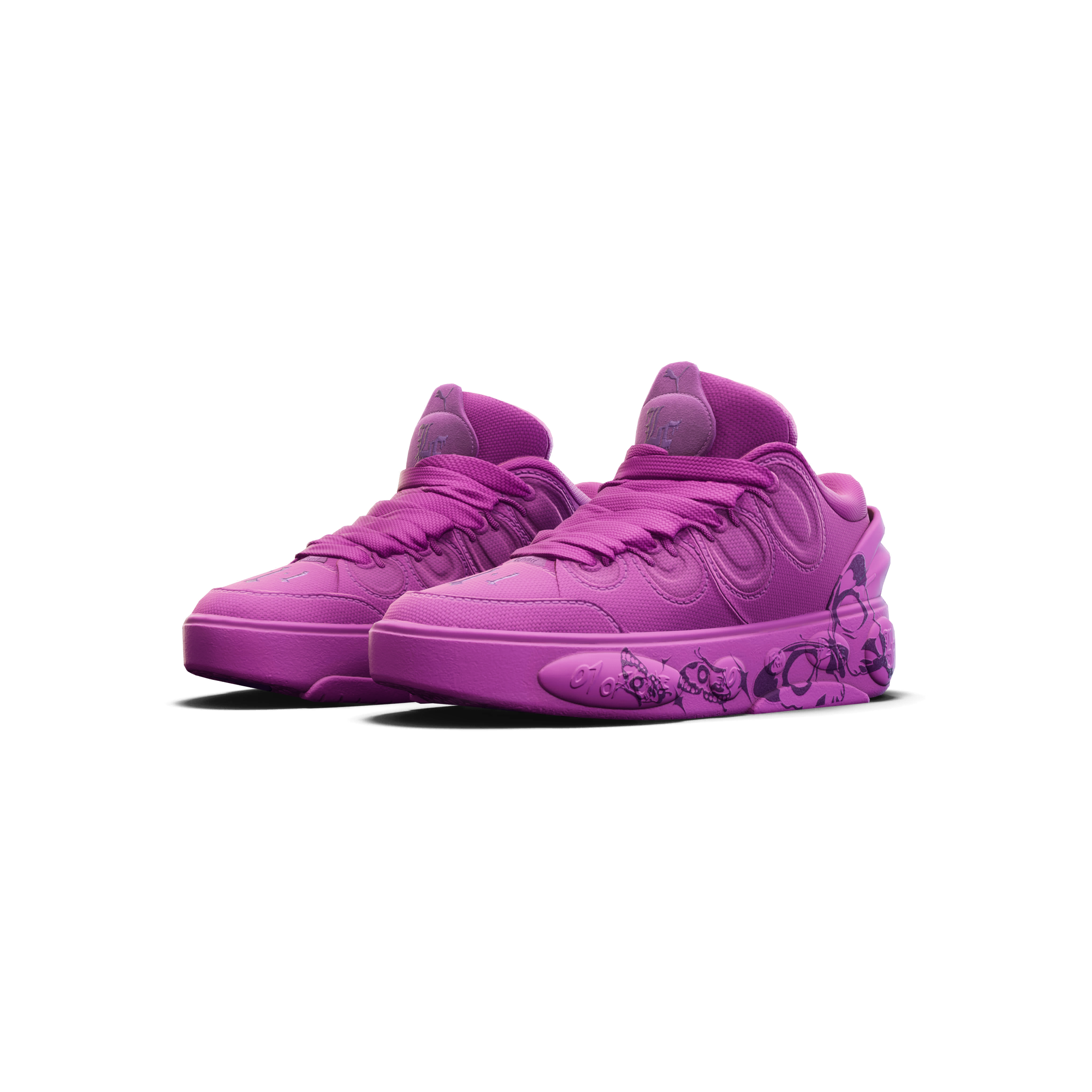 PUMA x LAFRANCÉ Butterfly 'Pure Magenta/Ultra Violet' - Fortnite Kicks ...