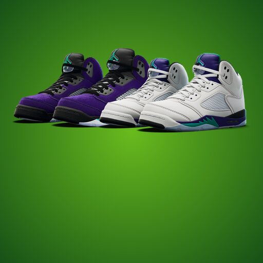 Air Jordan 5 Retro 'Grape' Bundle - Fortnite Bundle - Fortnite.GG