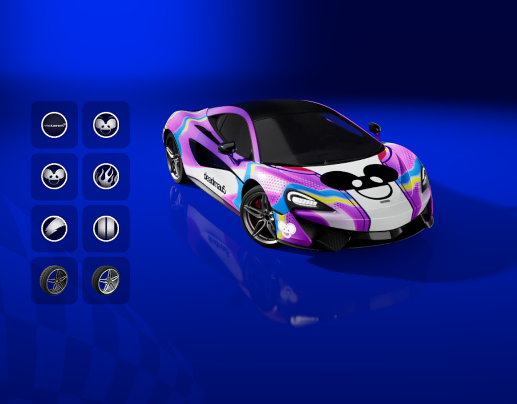 McLaren 570S + deadmau5 Bundle - Fortnite Bundle - Fortnite.GG