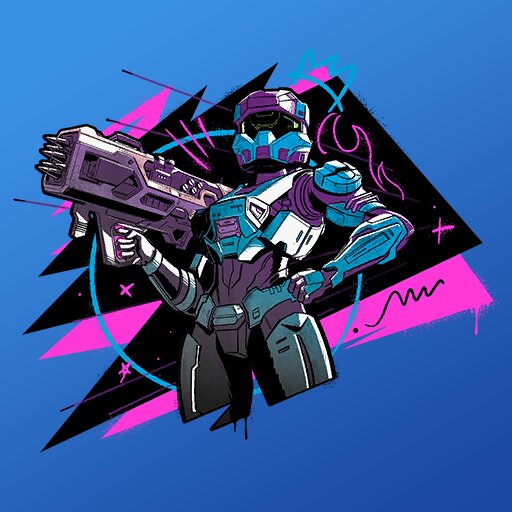 Spartan Sentinel - Fortnite Spray - Fortnite.GG