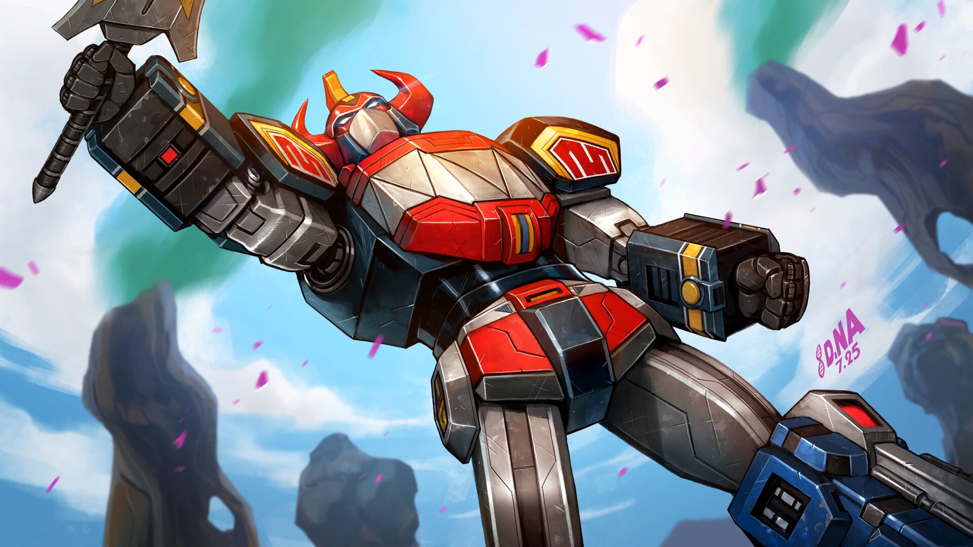 Dino Megazord Rises - Fortnite Loading Screen - Fortnite.GG