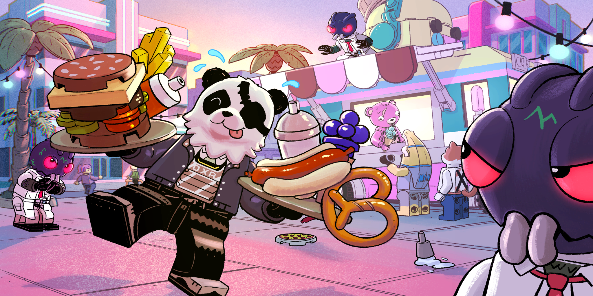 Pandamonium - Fortnite Loading Screen - Fortnite.GG