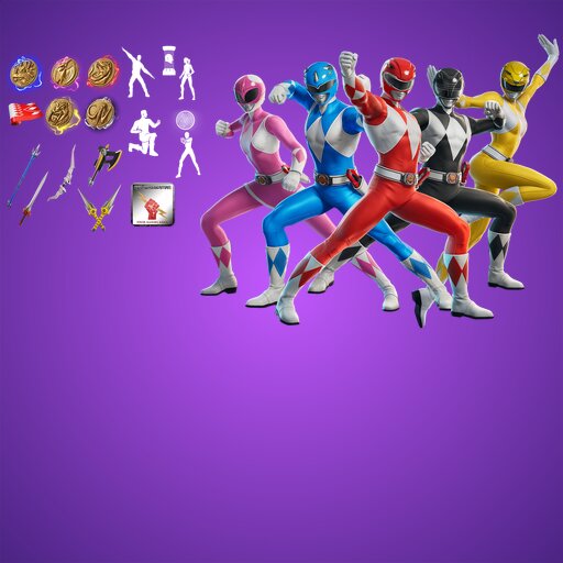 Power Rangers Bundle - Fortnite Bundle - Fortnite.GG