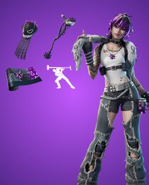 Punk Princess Phaedra - Fortnite Skin - Fortnite.GG