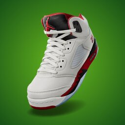 Air Jordan 5 Retro OG 'Black Tongue/Fire Red' - Fortnite Kicks ...