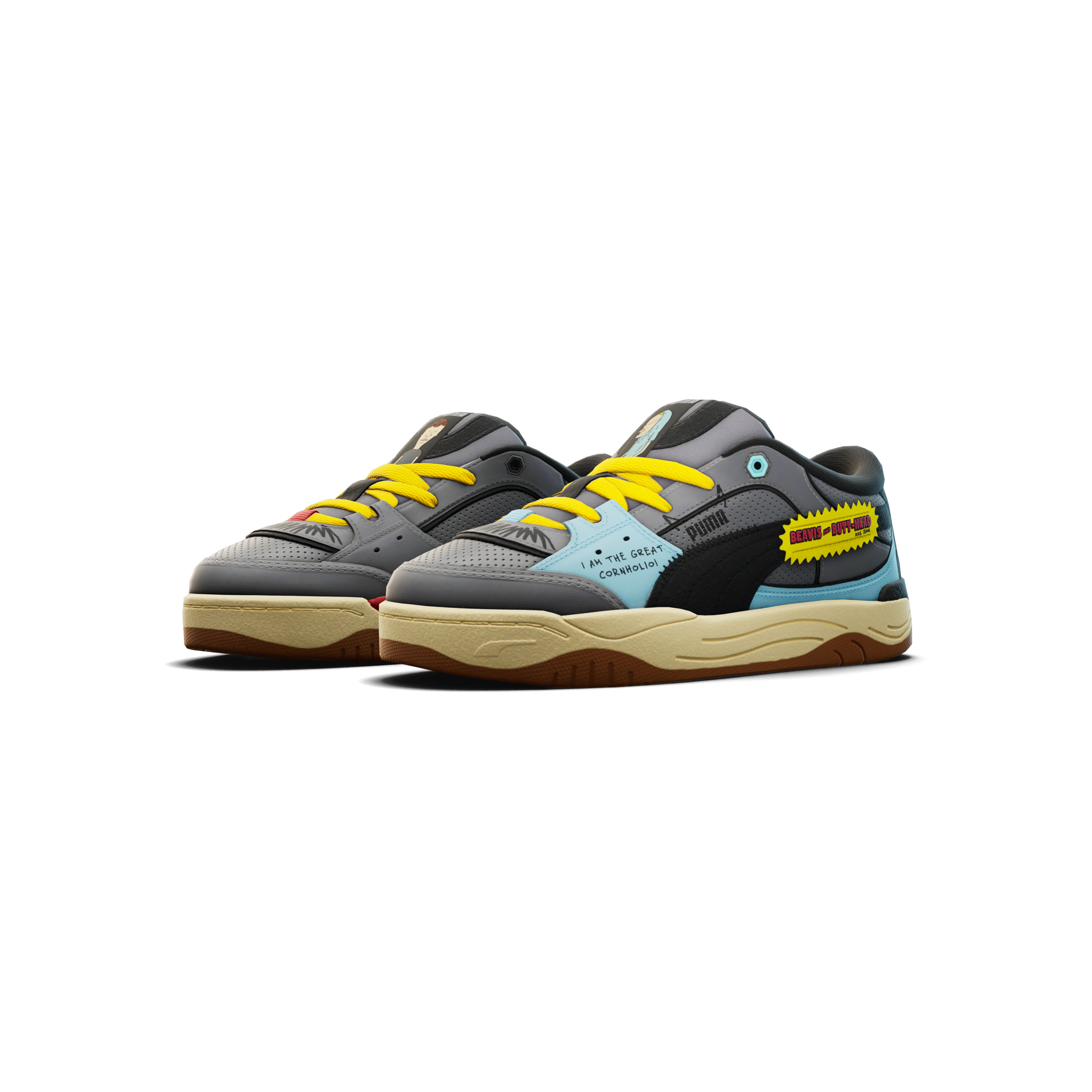 PUMA x BEAVIS AND BUTTHEAD 180 'Cool Dark Gray' - Fortnite Kicks - Fortnite.GG