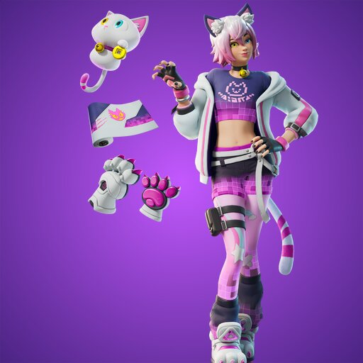 Cat Gamer Bundle - Fortnite Bundle - Fortnite.GG