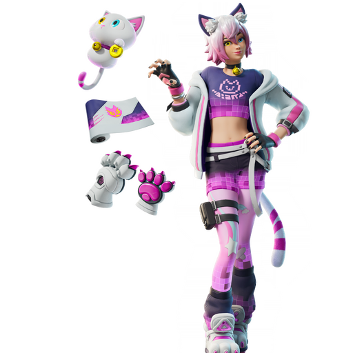 Cat Gamer Bundle - Fortnite Bundle - Fortnite.GG