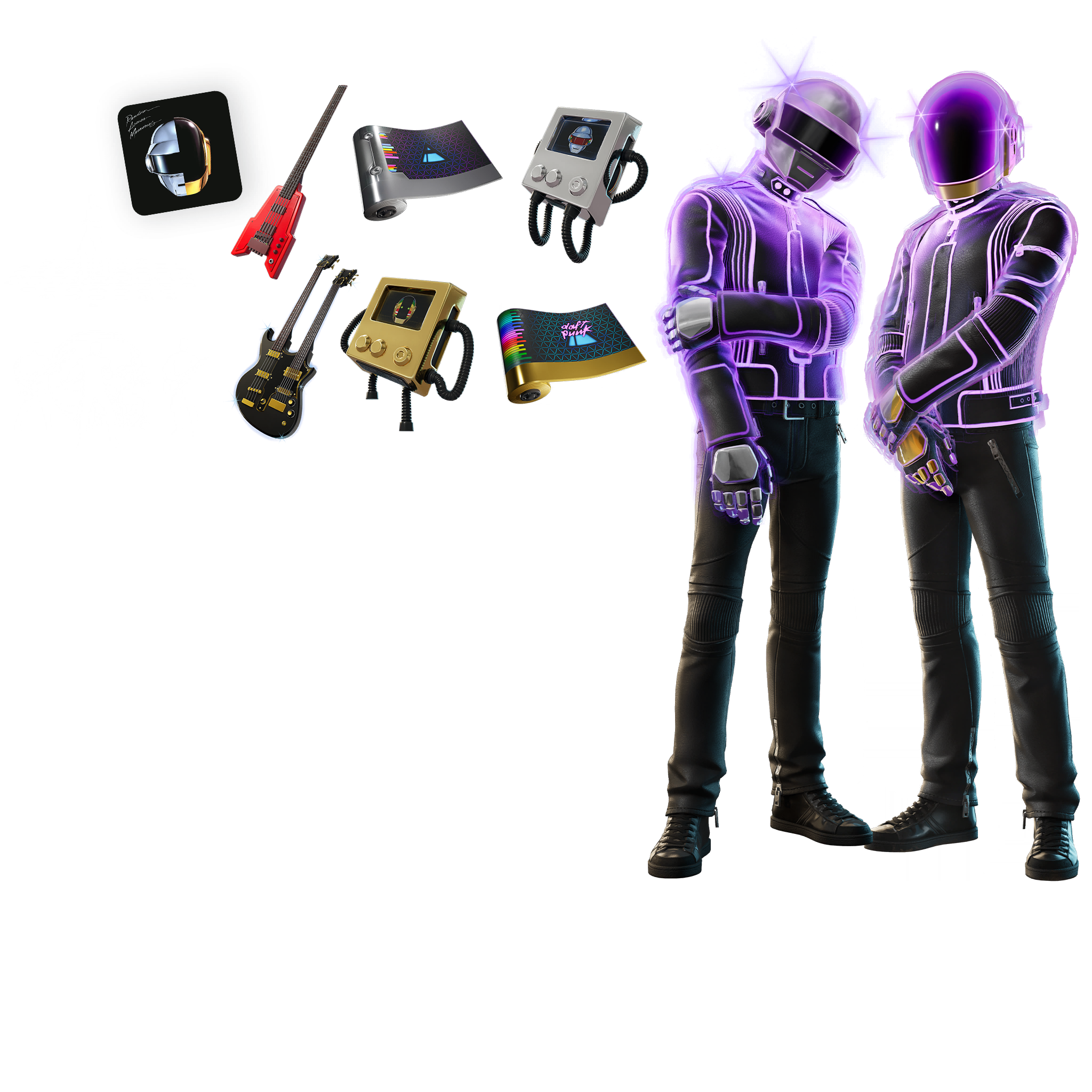 Daft Punk Bundle - Fortnite Bundle - Fortnite.GG