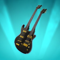 Daft Punk Double-Neck - Fortnite Guitar - Fortnite.GG