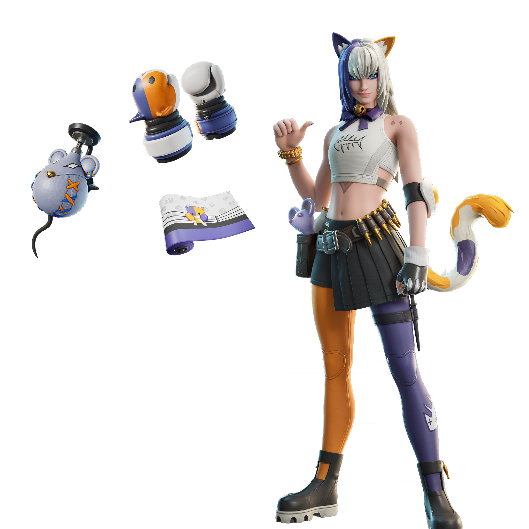 Meowscles of a Boxer Bundle - Fortnite Bundle - Fortnite.GG