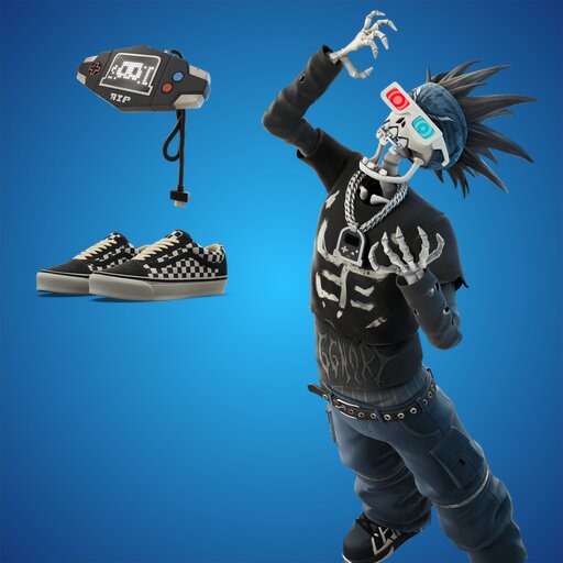 Old Skool Bonejamin Bundle - Fortnite Bundle - Fortnite.GG