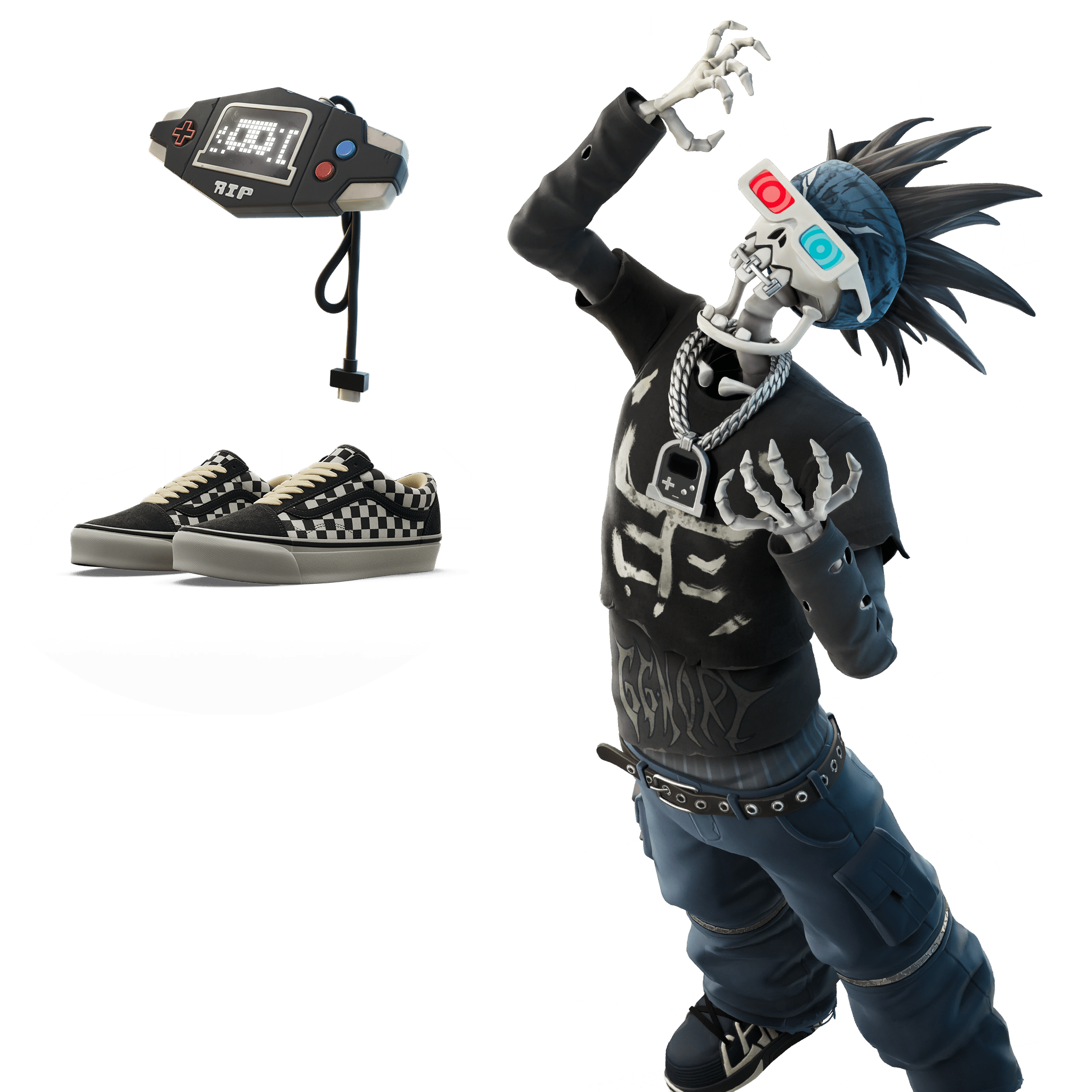 Old Skool Bonejamin Bundle - Fortnite Bundle - Fortnite.GG