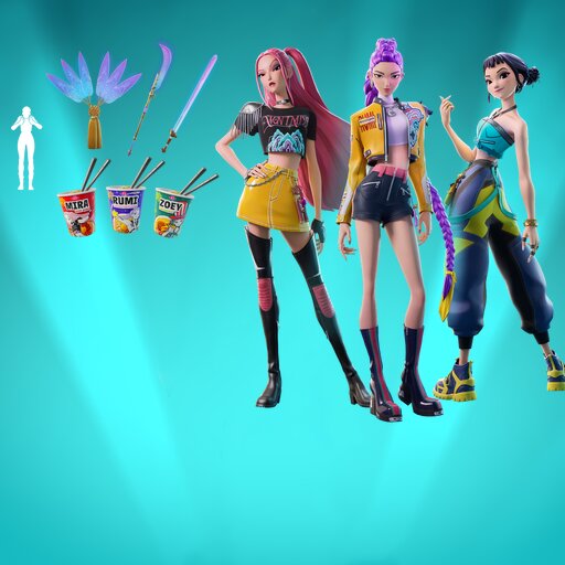 KPop Demon Hunters Bundle - Fortnite Bundle - Fortnite.GG