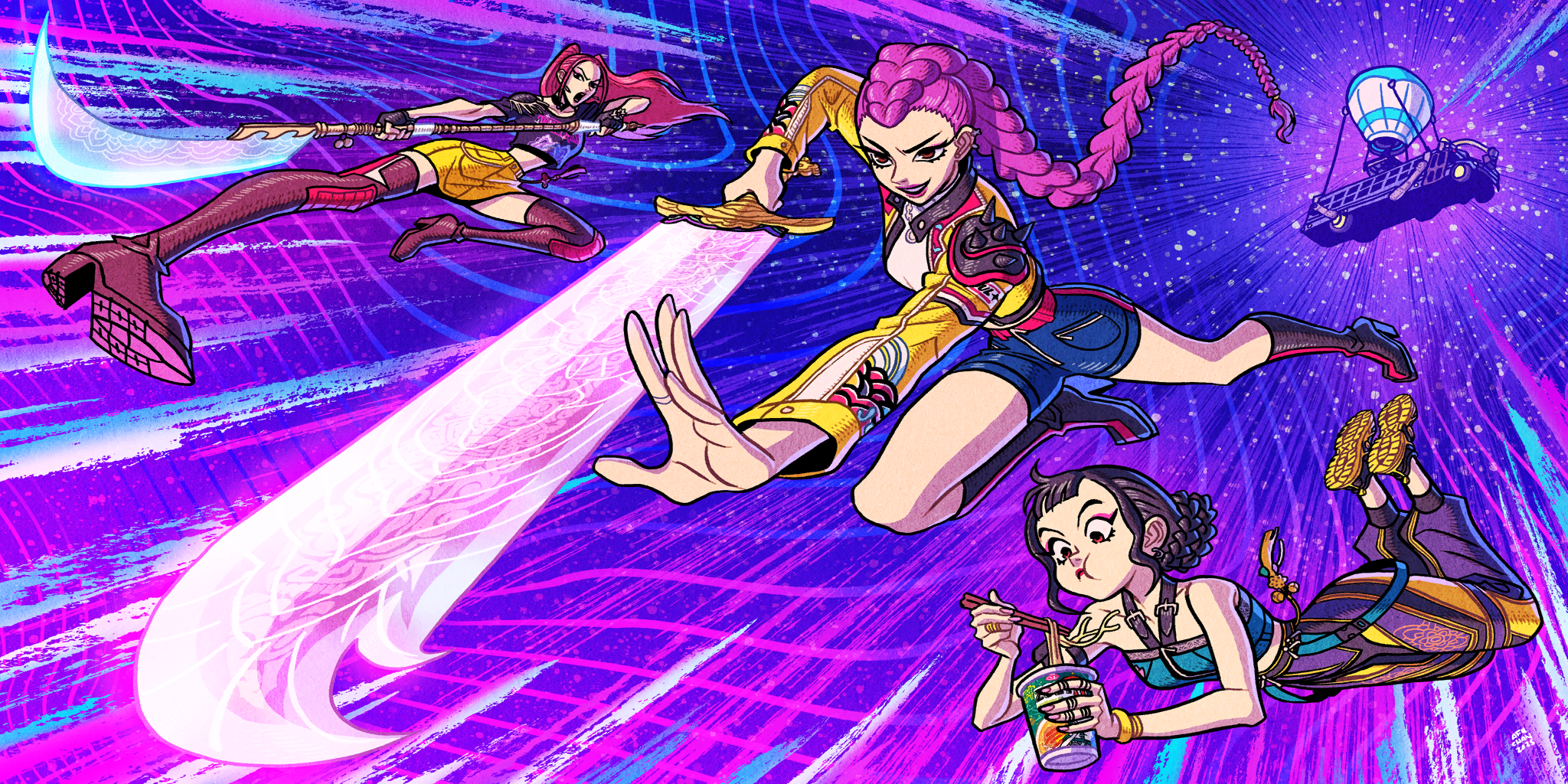 HUNTR/X Unite - Fortnite Loading Screen - Fortnite.GG