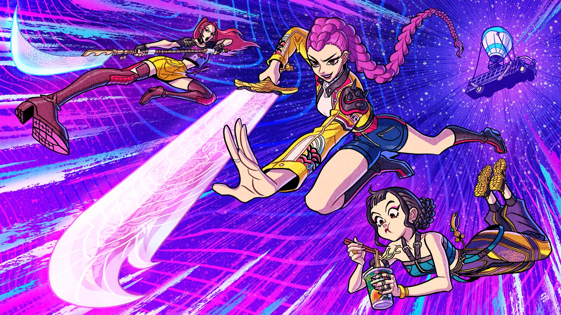 HUNTR/X Unite - Fortnite Loading Screen - Fortnite.GG