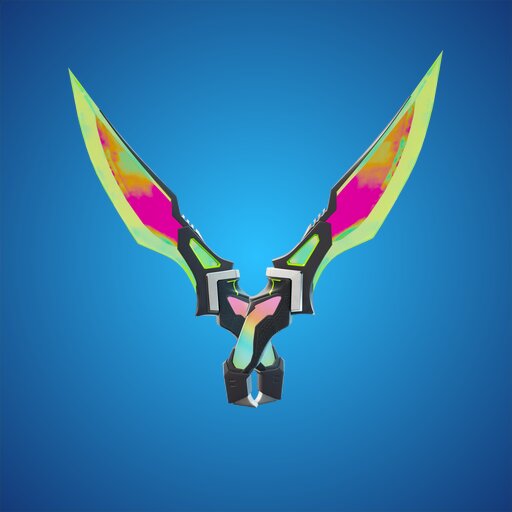 Phantomglaas Blades - Fortnite Pickaxe - Fortnite.GG