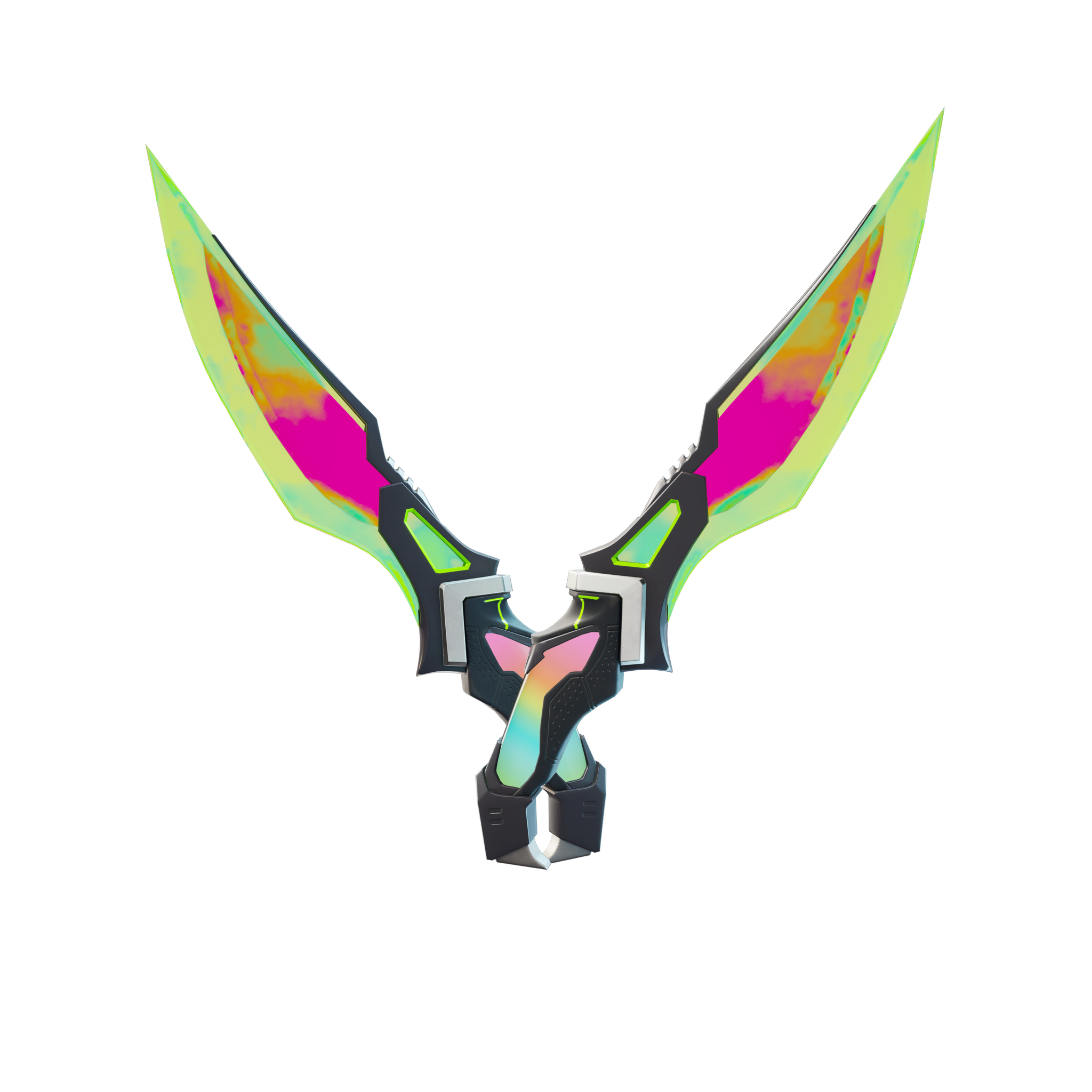 Phantomglaas Blades - Fortnite Pickaxe - Fortnite.GG