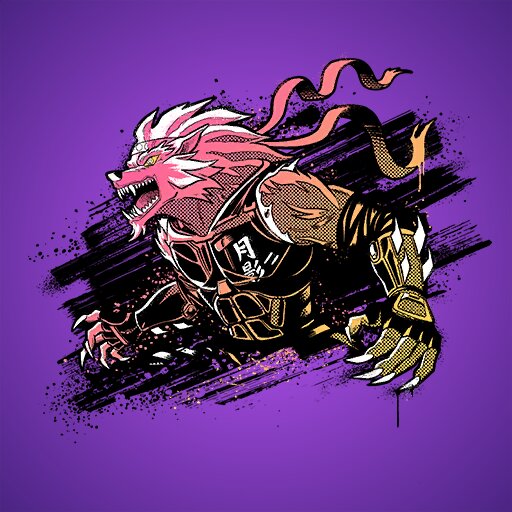 Warrior Wolf - Fortnite Spray - Fortnite.GG