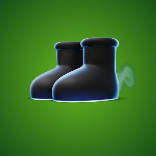 MSCHF Big Red Boot 'Black' - Fortnite Kicks - Fortnite.GG