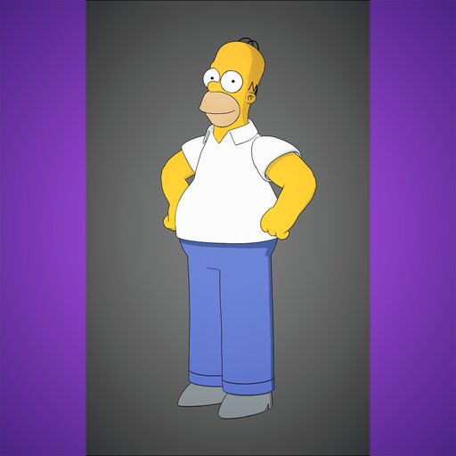 Homer Simpson - Fortnite Skin - Fortnite.GG