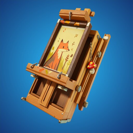 Mobile Easel - Fortnite Backpack - Fortnite.GG