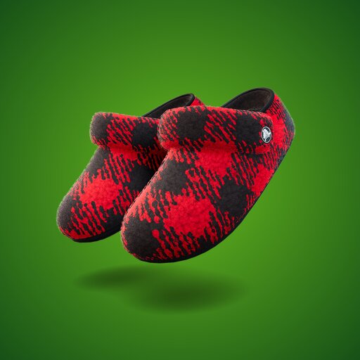 Crocs Classic Cozzzy Slipper 'Buffalo Check' - Fortnite Kicks - Fortnite.GG