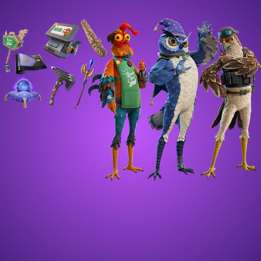 Get Flocked Bundle - Fortnite Bundle - Fortnite.GG