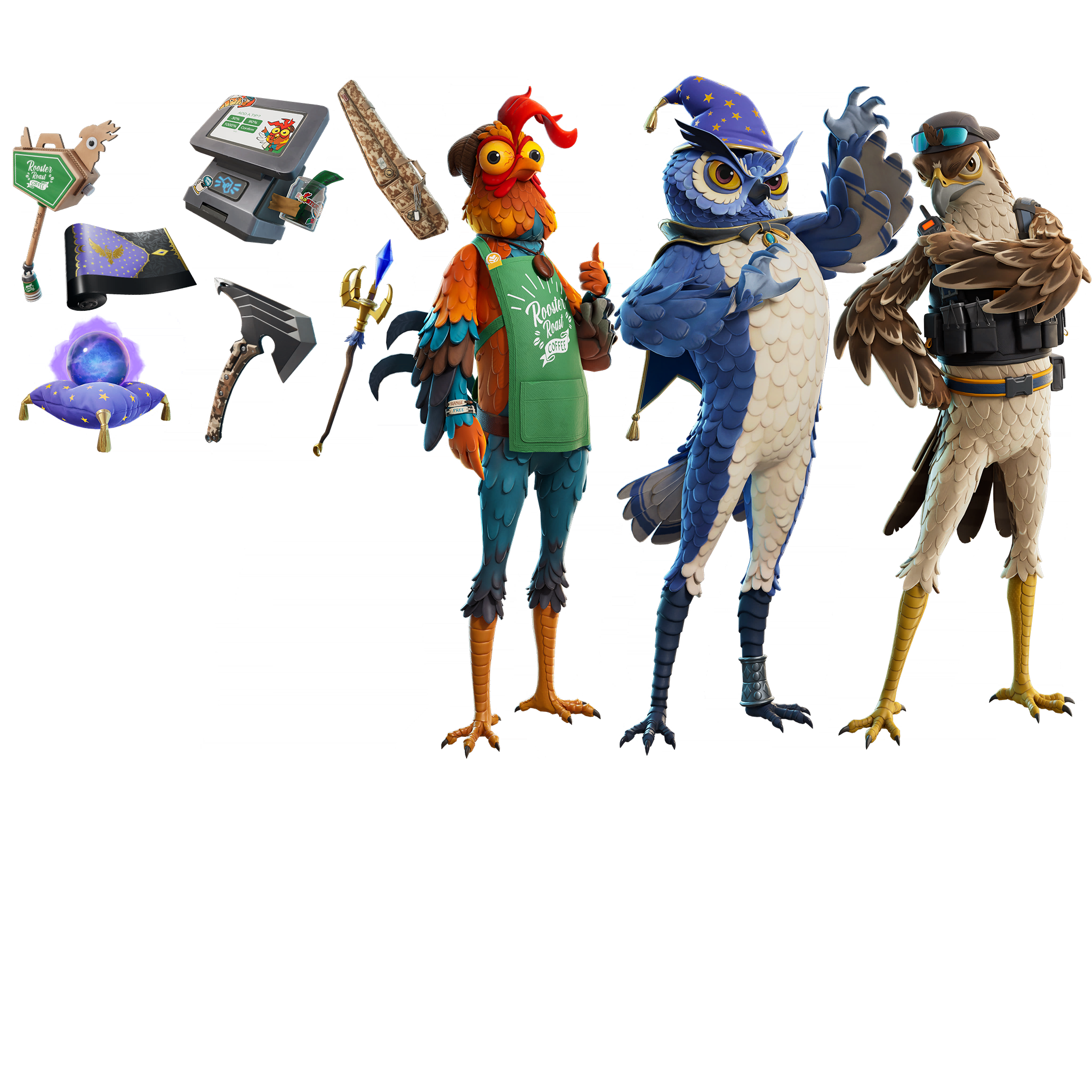 Get Flocked Bundle - Fortnite Bundle - Fortnite.GG