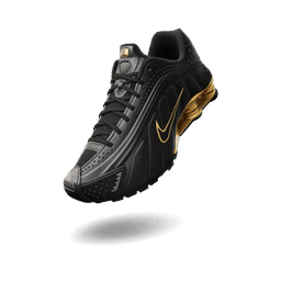 Nike Shox R4 'Black/Gold' - Fortnite Kicks - Fortnite.GG
