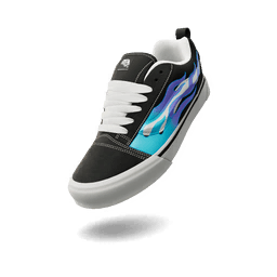 Vans Knu Skool 'Blue Flame' - Fortnite Kicks - Fortnite.GG