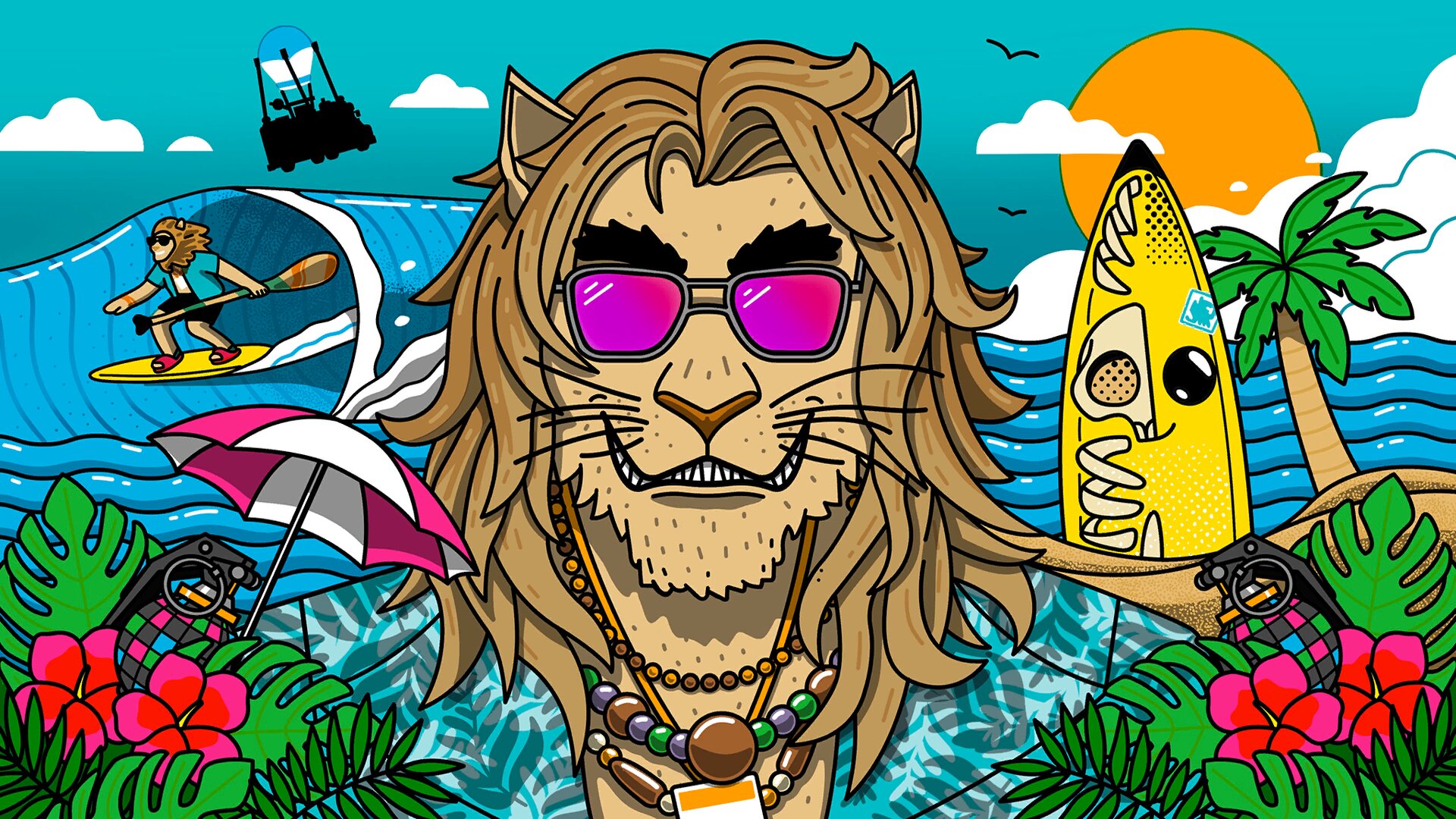 Surf King - Fortnite Loading Screen - Fortnite.GG