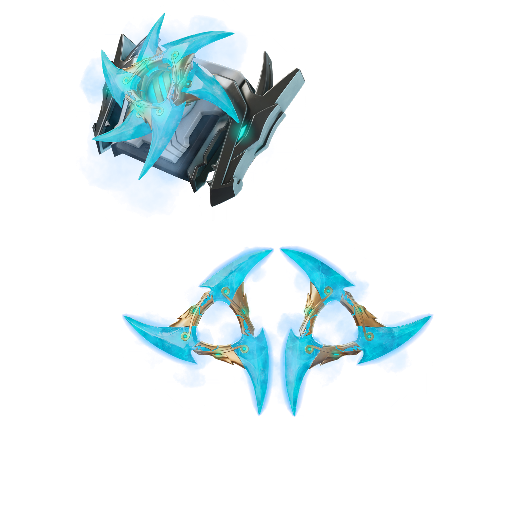 Shurikens of Ice - Fortnite Bundle - Fortnite.GG