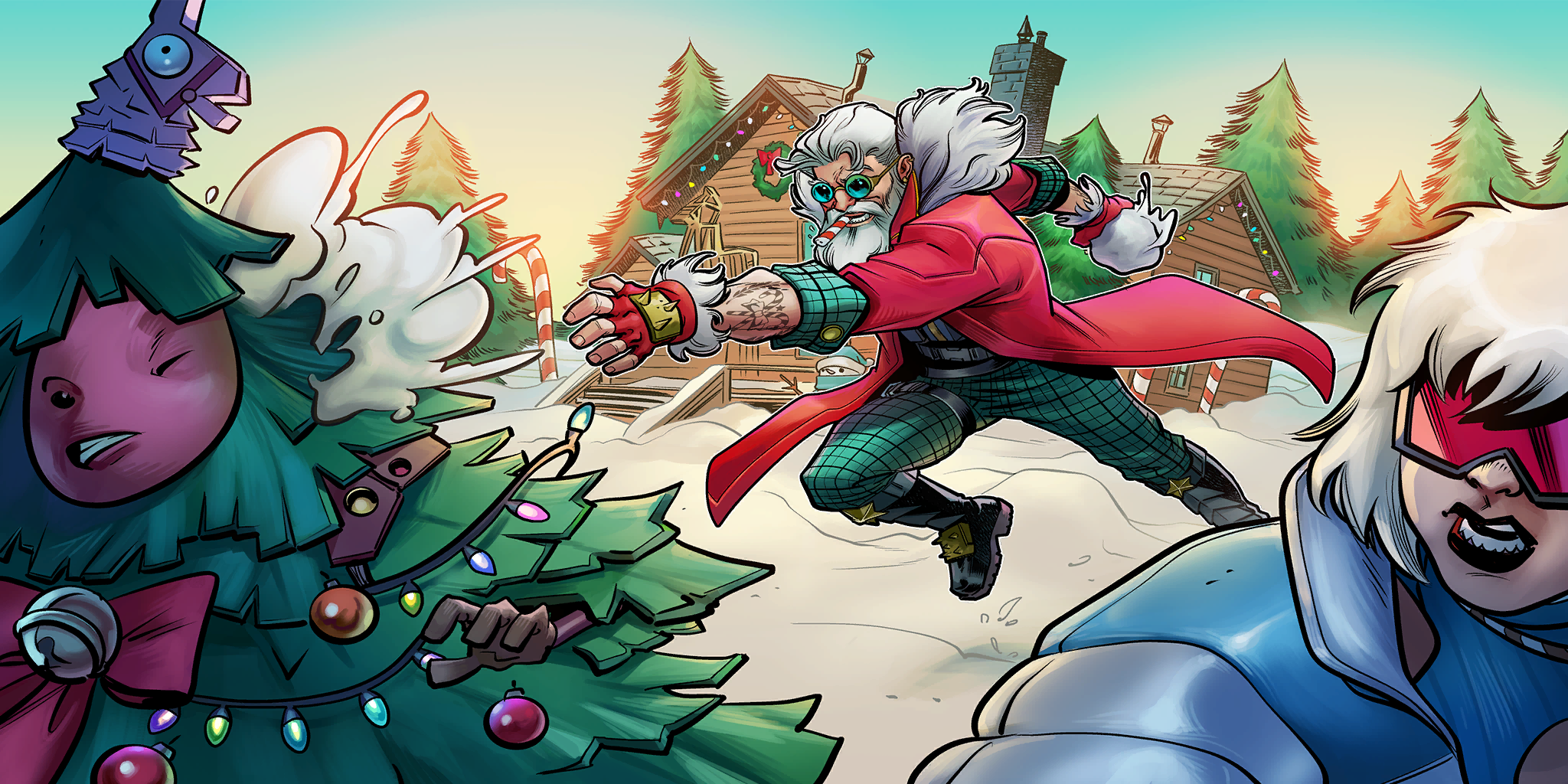 Winterfest Skirmish - Fortnite Loading Screen - Fortnite.GG