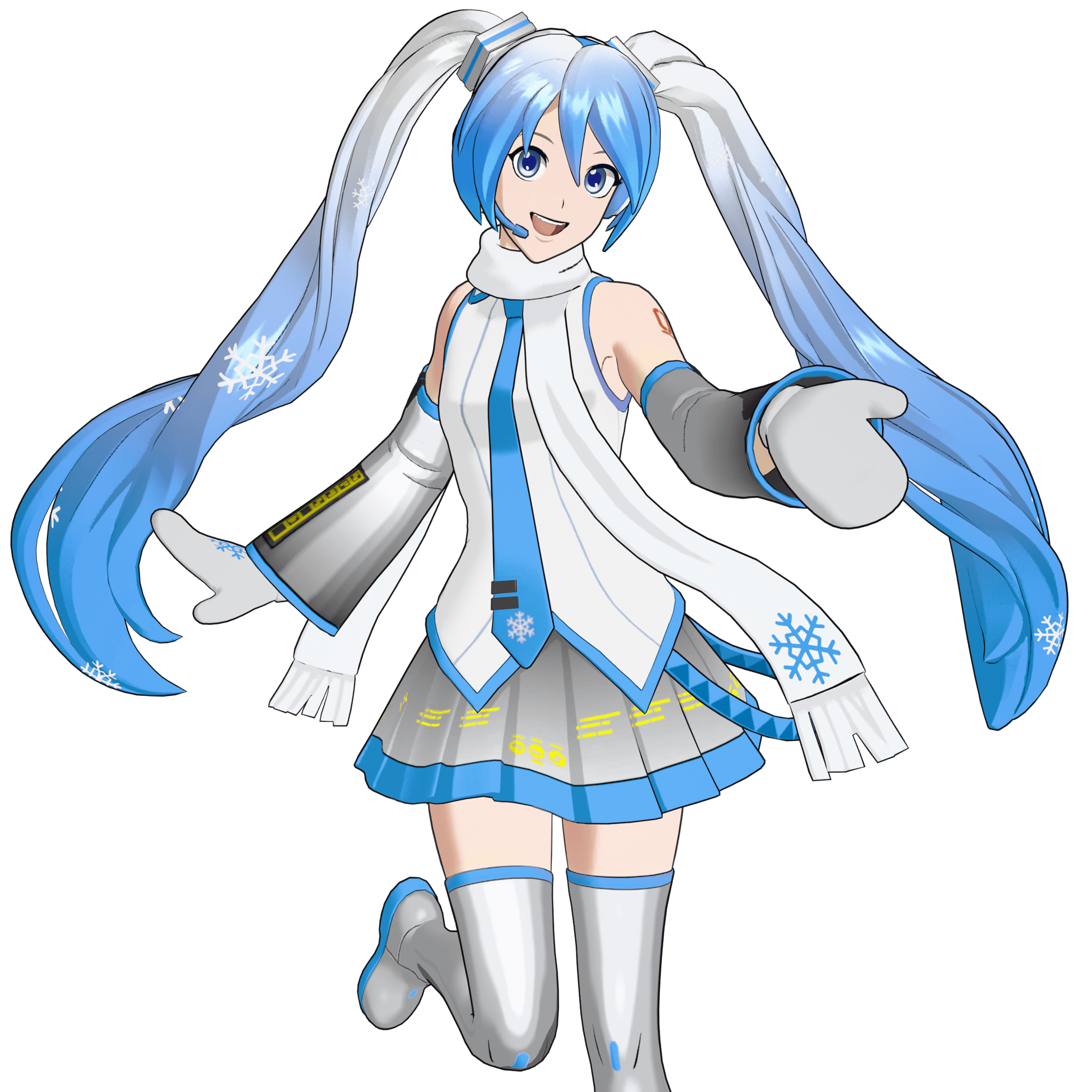 Snow Miku - Fortnite Skin - Fortnite.GG