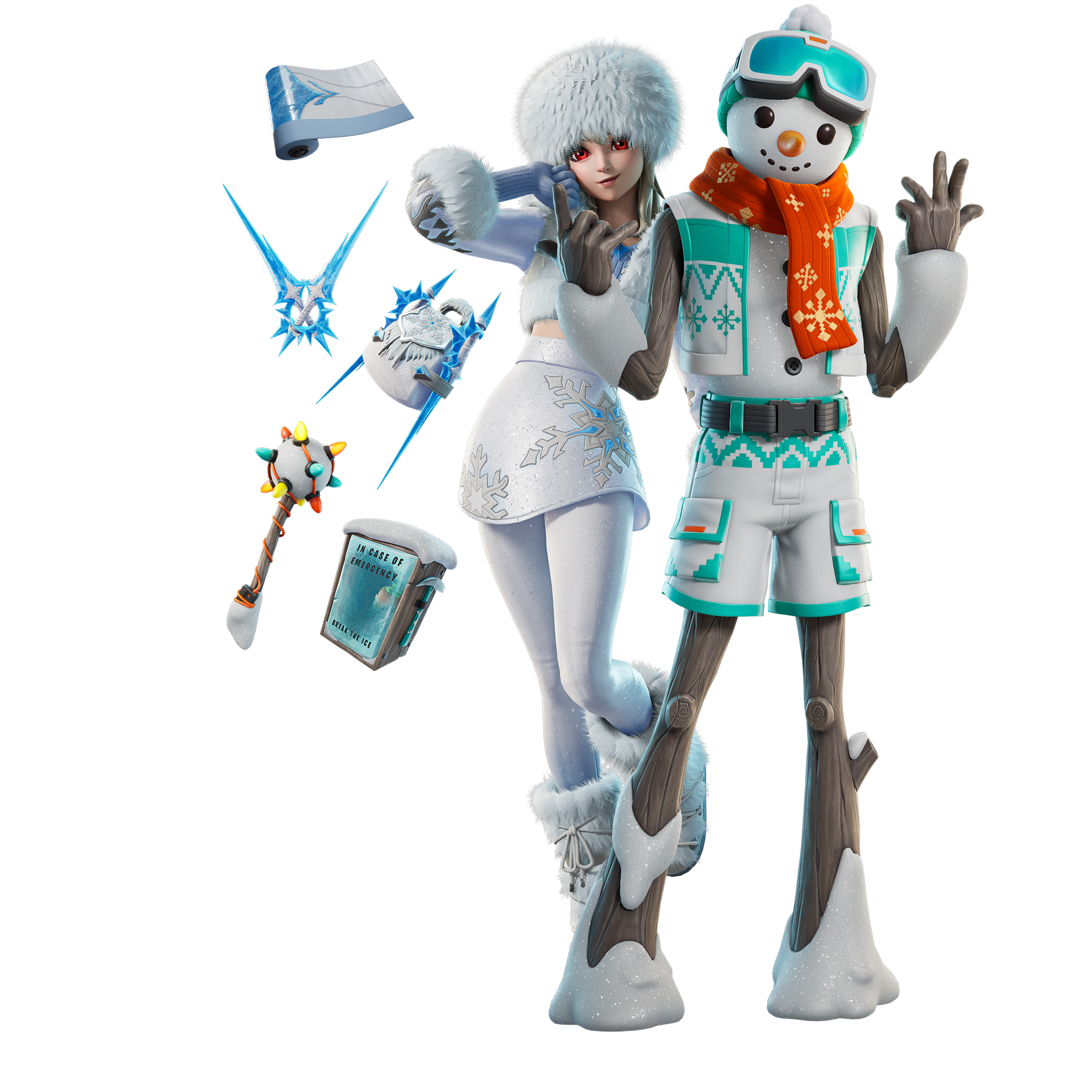 Alpine Lexa & Chilly Bundle - Fortnite Bundle - Fortnite.GG