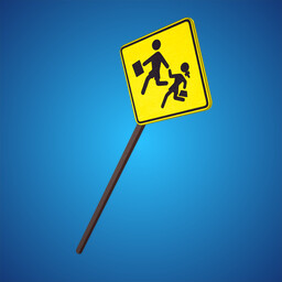 Stan's Bus Stop Sign - Fortnite Pickaxe - Fortnite.GG