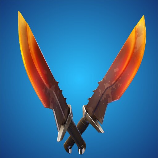 Burning Blades - Fortnite Pickaxe - Fortnite.GG