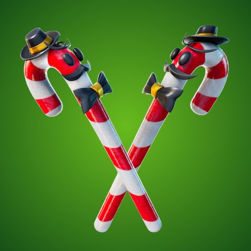 Fancy Dandy Canes - Fortnite Pickaxe - Fortnite.GG