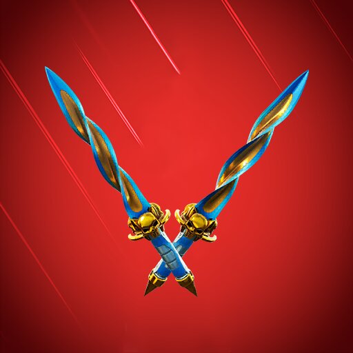Gilded Morphic Blades - Fortnite Pickaxe - Fortnite.GG