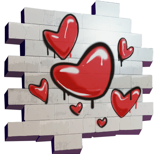 Hearts - Fortnite Spray - Fortnite.GG