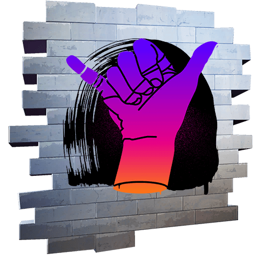 Shaka - Fortnite Spray - Fortnite.GG