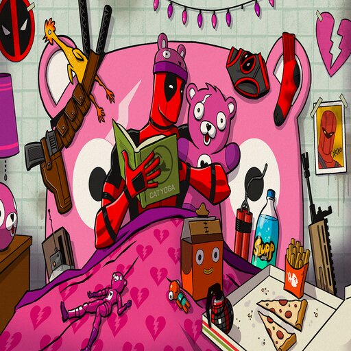 Cuddletime Coup - Fortnite Loading Screen - Fortnite.GG