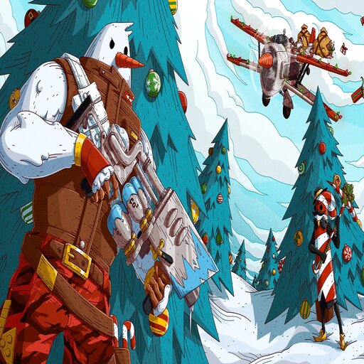 Frost In Action - Fortnite Loading Screen - Fortnite.GG