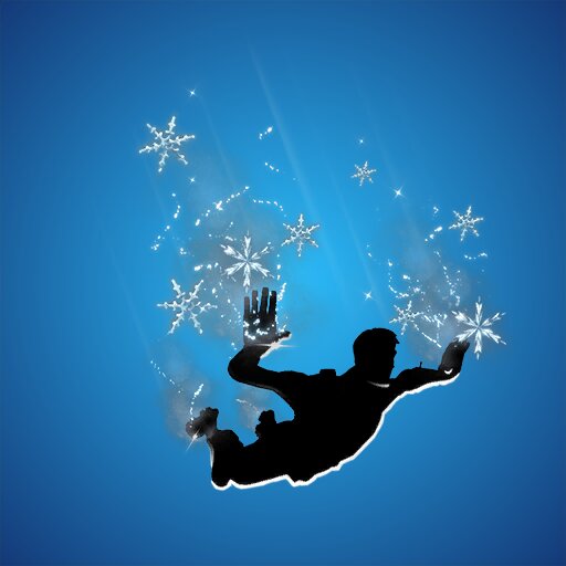 Snowflakes - Fortnite Contrail - Fortnite.GG