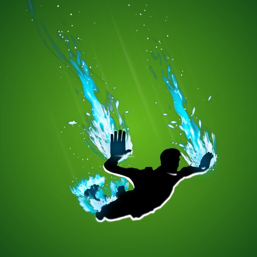 Waterfall - Fortnite Contrail - Fortnite.GG