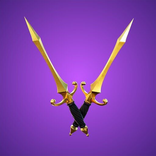 Golden Daggers - Fortnite Pickaxe - Fortnite.GG