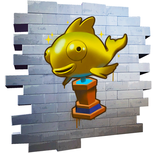 Golden Flopper - Fortnite Spray - Fortnite.GG