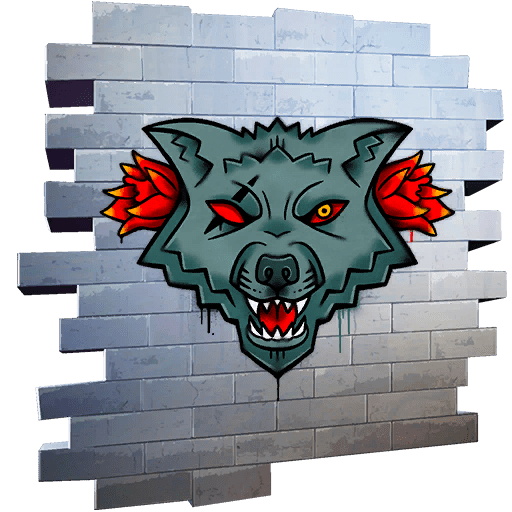Ink Wolf - Fortnite Spray - Fortnite.GG