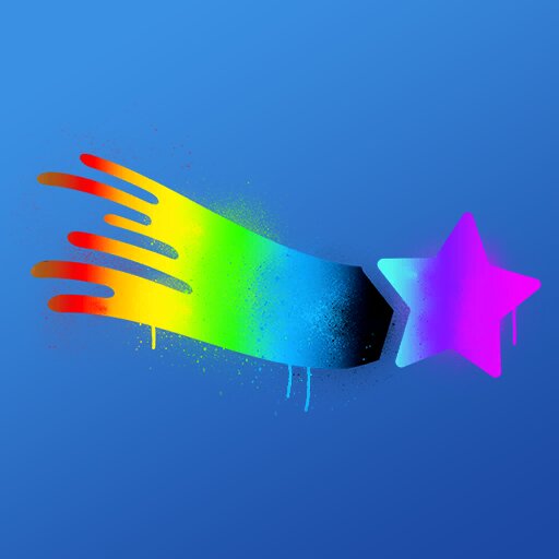 Vibrant Star - Fortnite Spray - Fortnite.GG